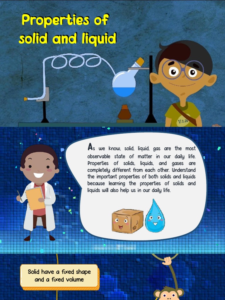 PDF PPT-Properties of Solids and Liquids | PDF