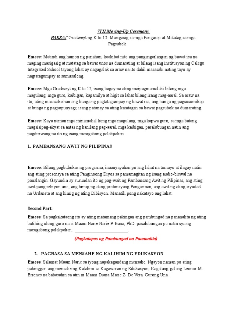 Cue Card | PDF