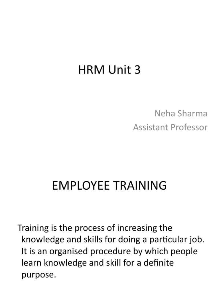 HRM Unit 3 | PDF | Cost Of Living | Employee Benefits
