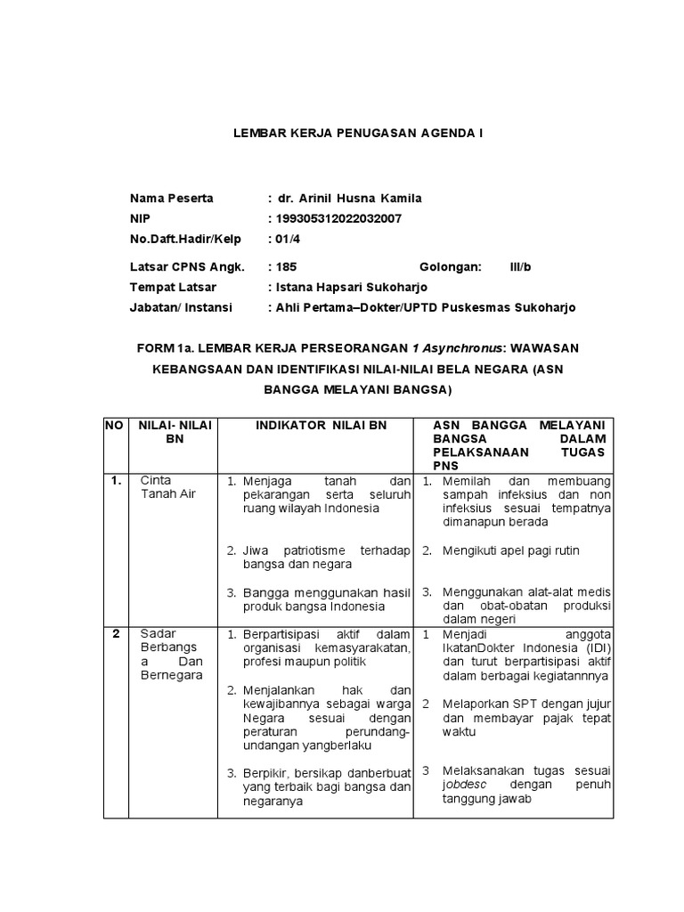 Penugasan Individu 1 | PDF