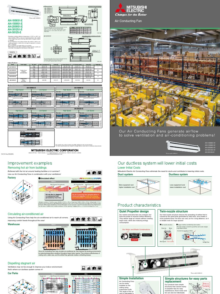 Y22-001_air_conducting_fan_catalog | PDF