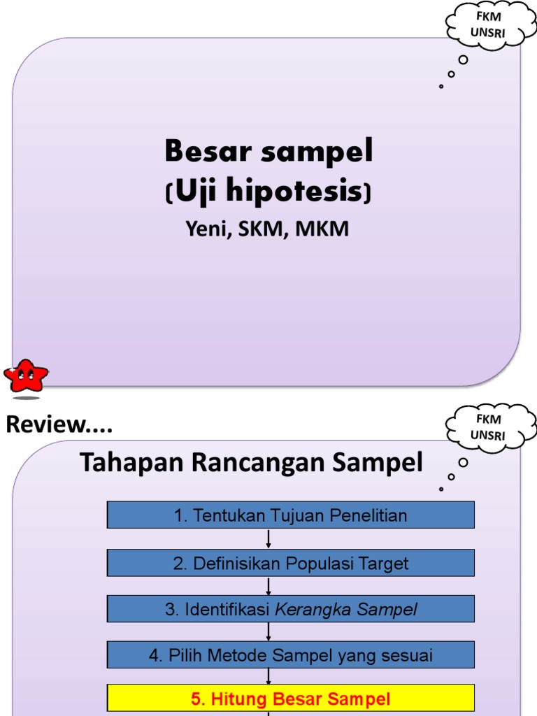 Perhitungan Besar Sampel Penelitian | PDF