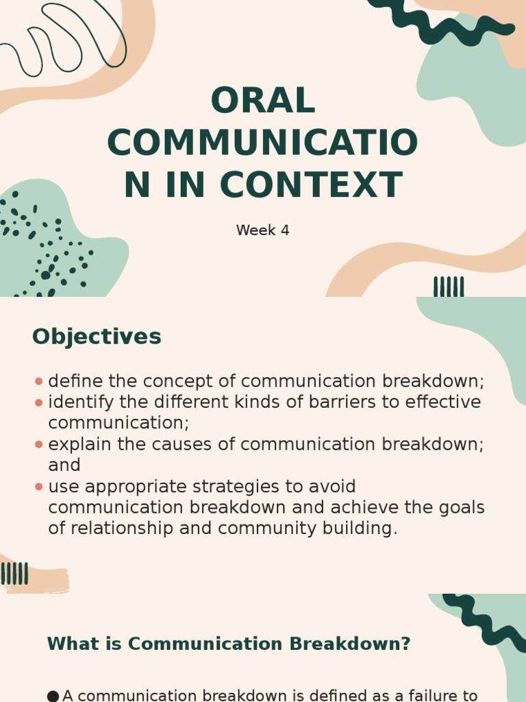 STRATEGIES_TO_AVOID_COMMUNICATION_BREAKDOWN.pptx | PDF | Communication ...