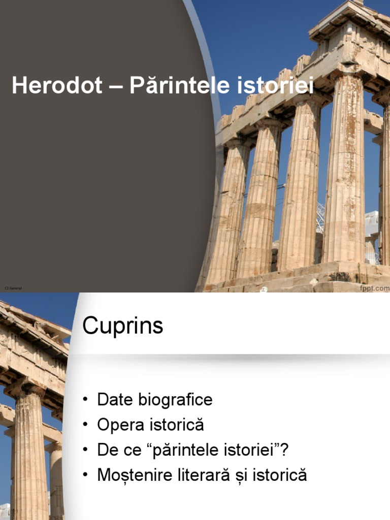 Herodot Proiect | PDF