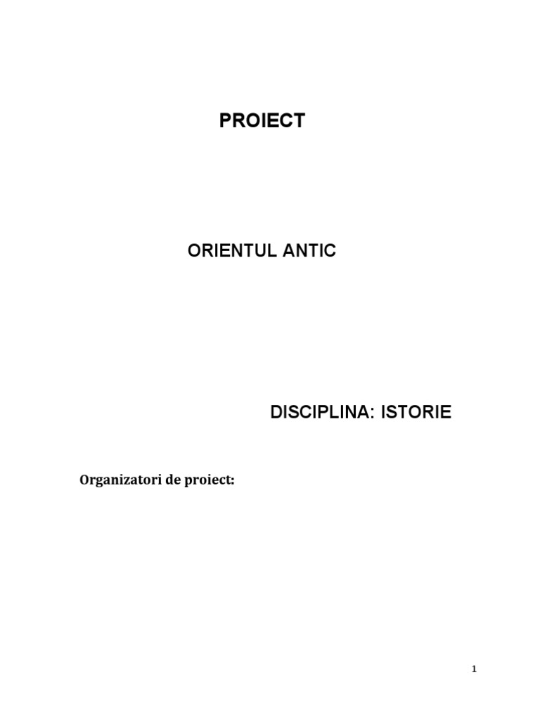 Orientul Antic | PDF