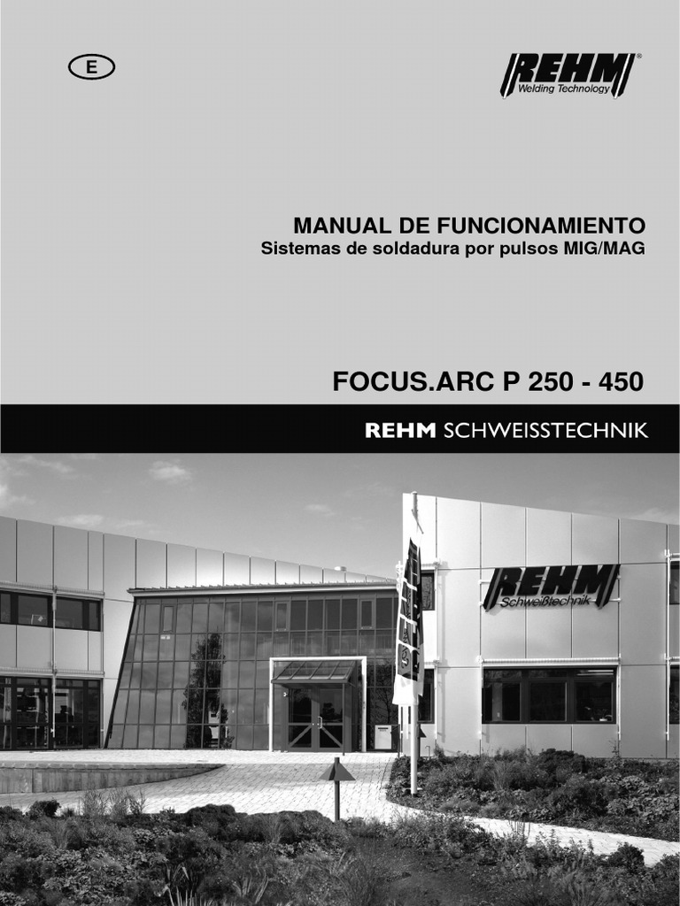 Manual REHM FOCUS - ARC P (Español) | PDF | Soldadura | Construcción