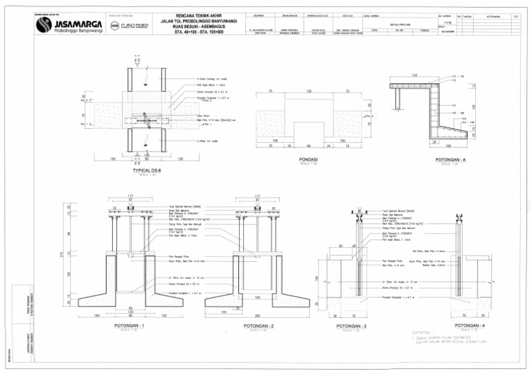 Detail Pintu Air | PDF