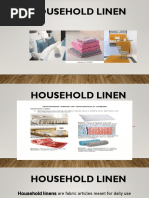 Types of Household Linens Explained | PDF | Bed | Linens