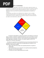 Significado del Rombo de Seguridad NFPA 704 | PDF | Agua | Mercancías ...