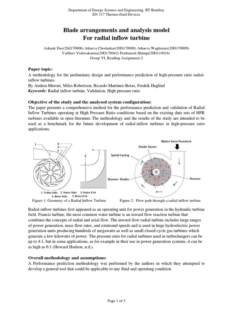 En 317 Ra 2 Group 6 Download Free Pdf Turbine Mechanical