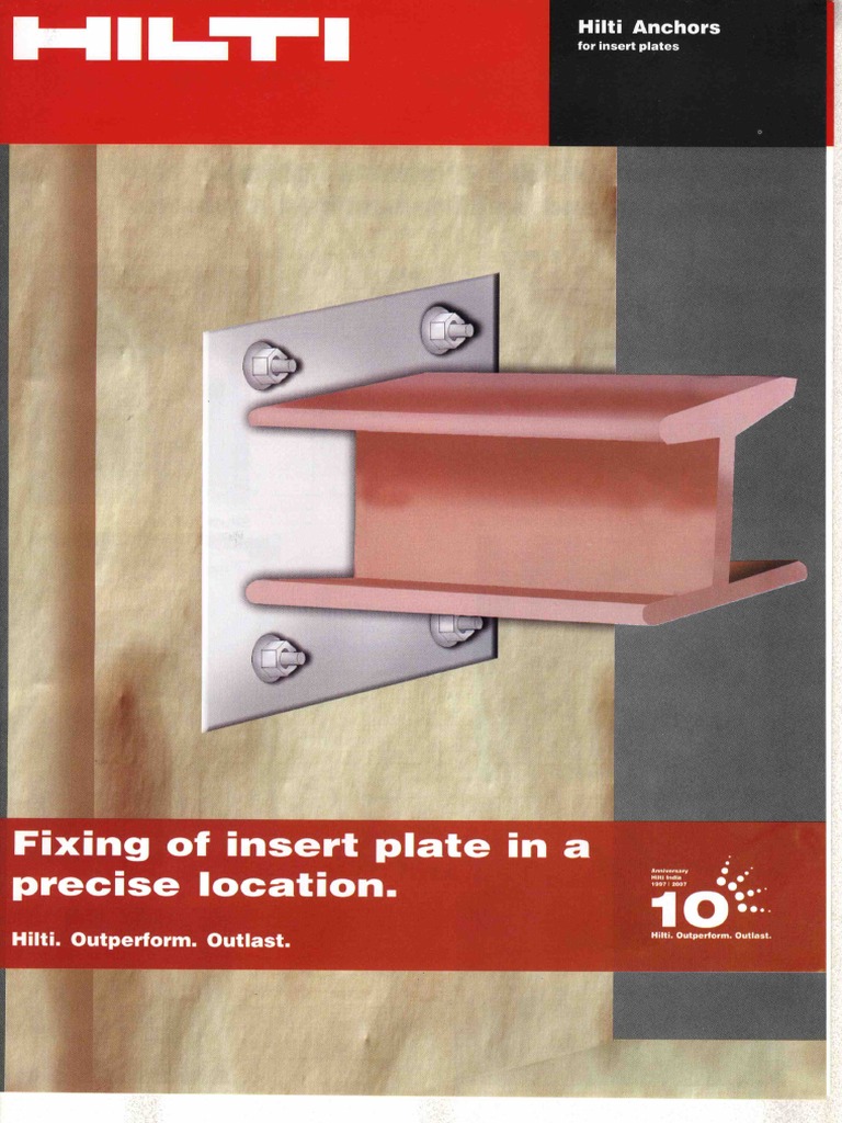 HILTI - Insert Anchor | PDF