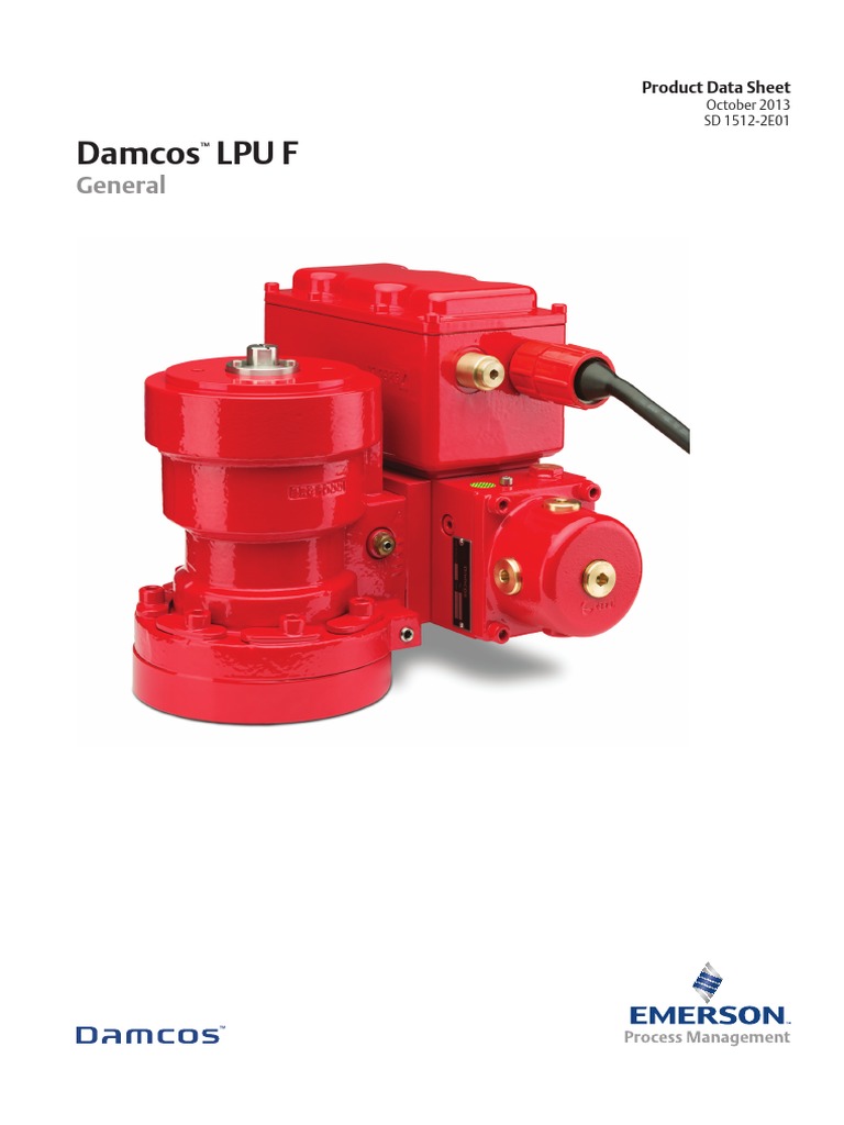 Product Data Sheet Damcos Lpu F en 60638 | PDF