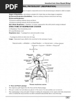 Structure and Function of The Gas Exchange System - Respiration and Gas ...