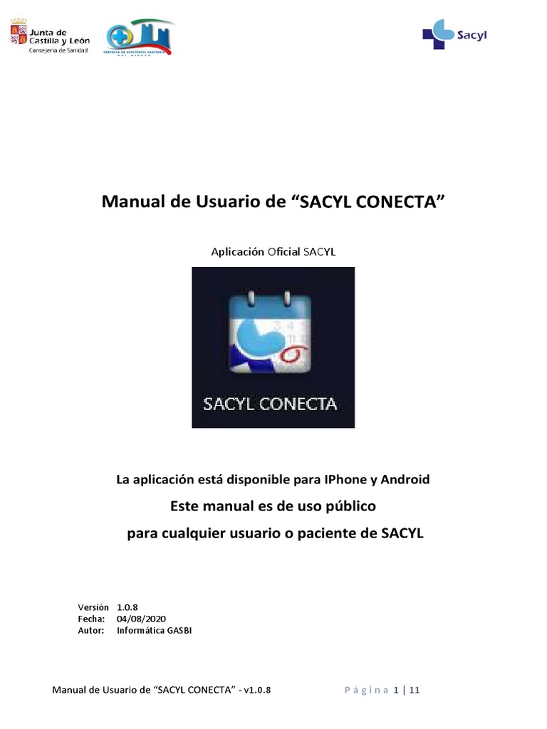Sacyl Conecta Movil | PDF