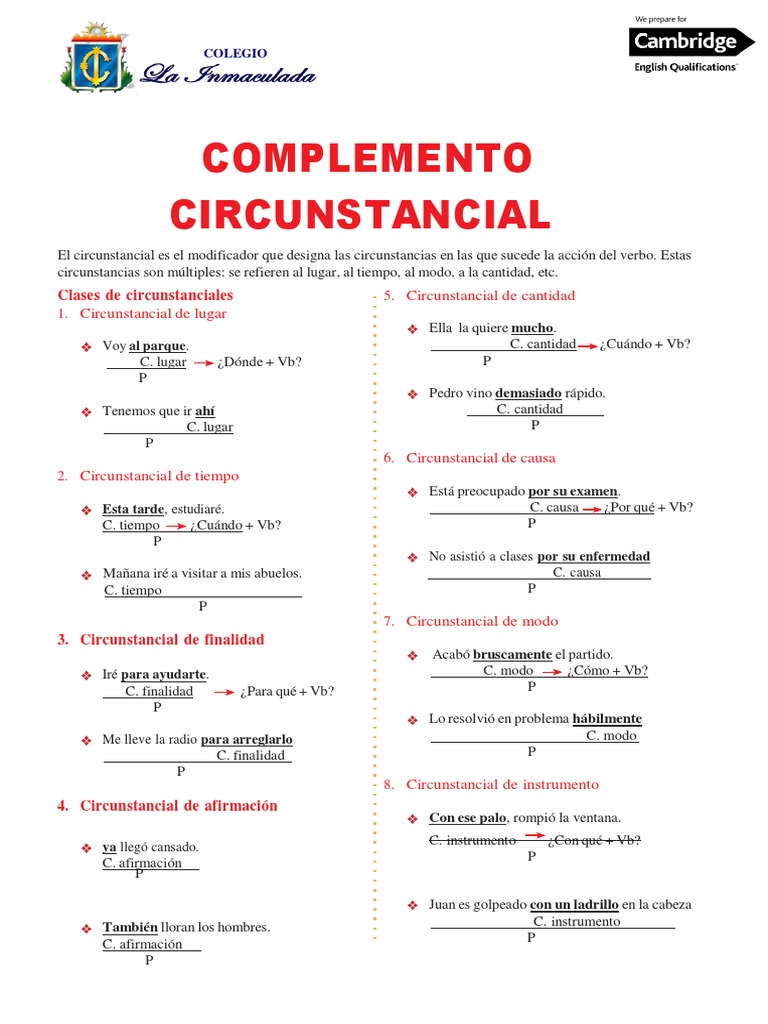 Complemento-Circunstancial-II OK FINAL | PDF