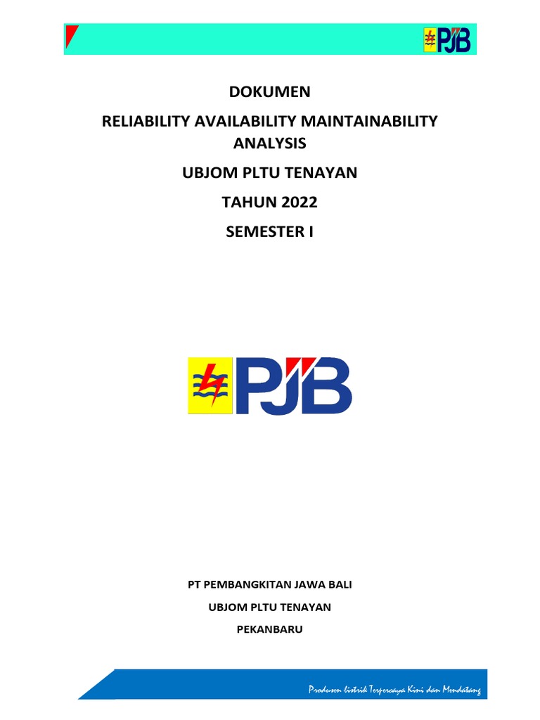Analisis RAM PLTU Tenayan 2022 | PDF