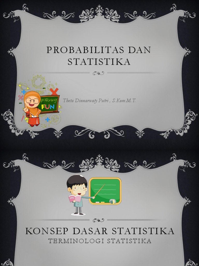 Pertemuan 1 Konsep Dasar Statistika | PDF | Komputer
