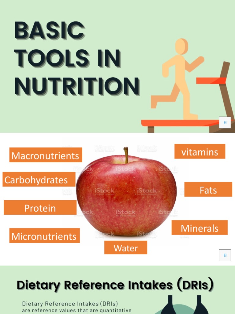 Basic Tools in Nutrition | PDF