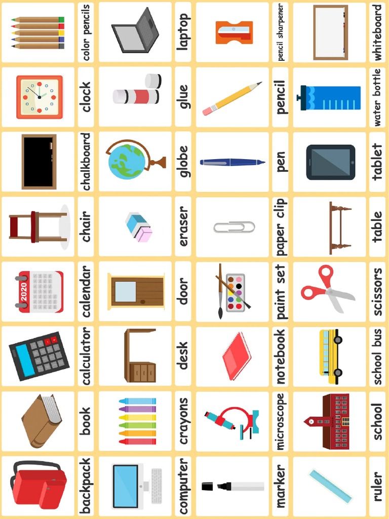 School Supplies | PDF