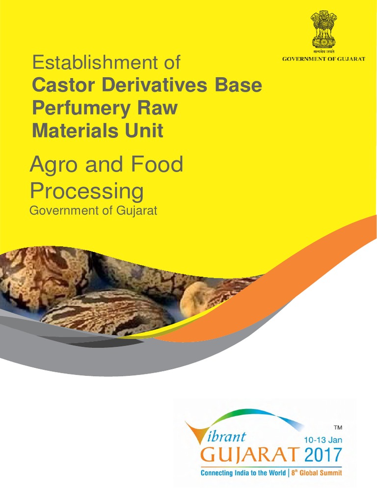 Castor Derivatives Base Perfumery Raw Materials Unit | PDF | Perfume ...