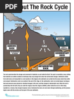 Rock Cycle Worksheet | PDF | Rock (Geology) | Sedimentary Rock