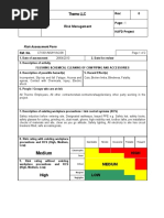 EX97A Bailiff Risk Assessment (03.15) | PDF | Risk | Risk Assessment