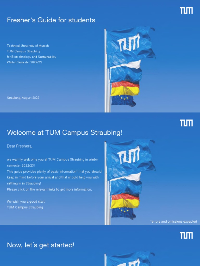 Fresher's Guide For Students | PDF