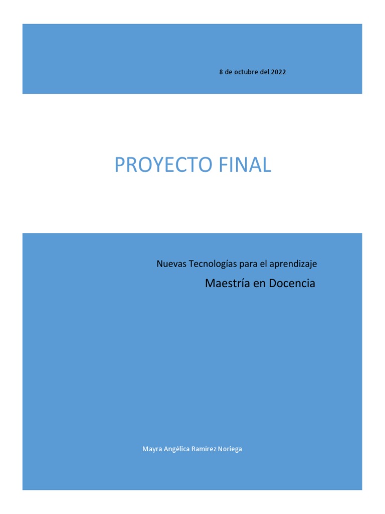 Proyecto Final Classroom | PDF