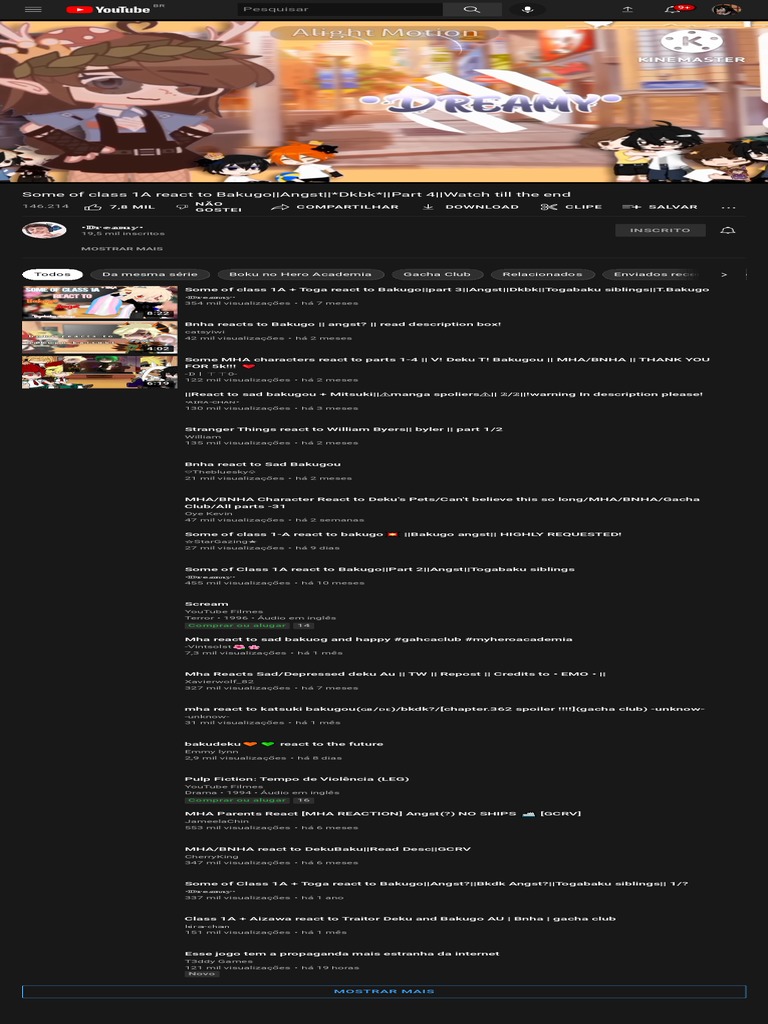 Some of Class 1A React To Bakugo - Angst - DKBK - Part 4 - Watch Till The End - YouTube | PDF