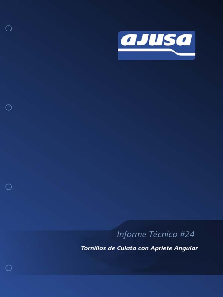 Apriete Angular Ajusa | PDF