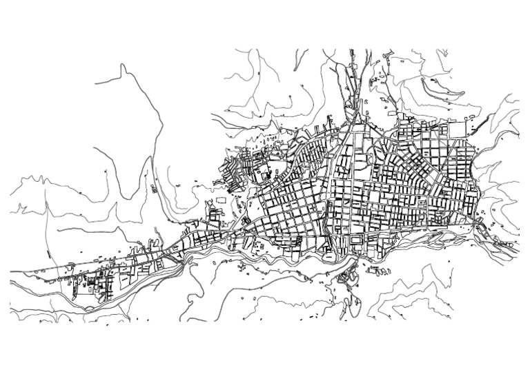 Plano Basico de Huaraz-Modelo | PDF