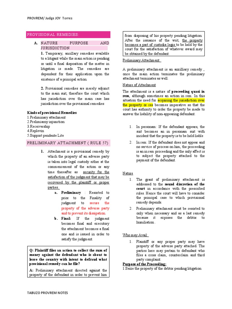 Provrem and Sca | PDF