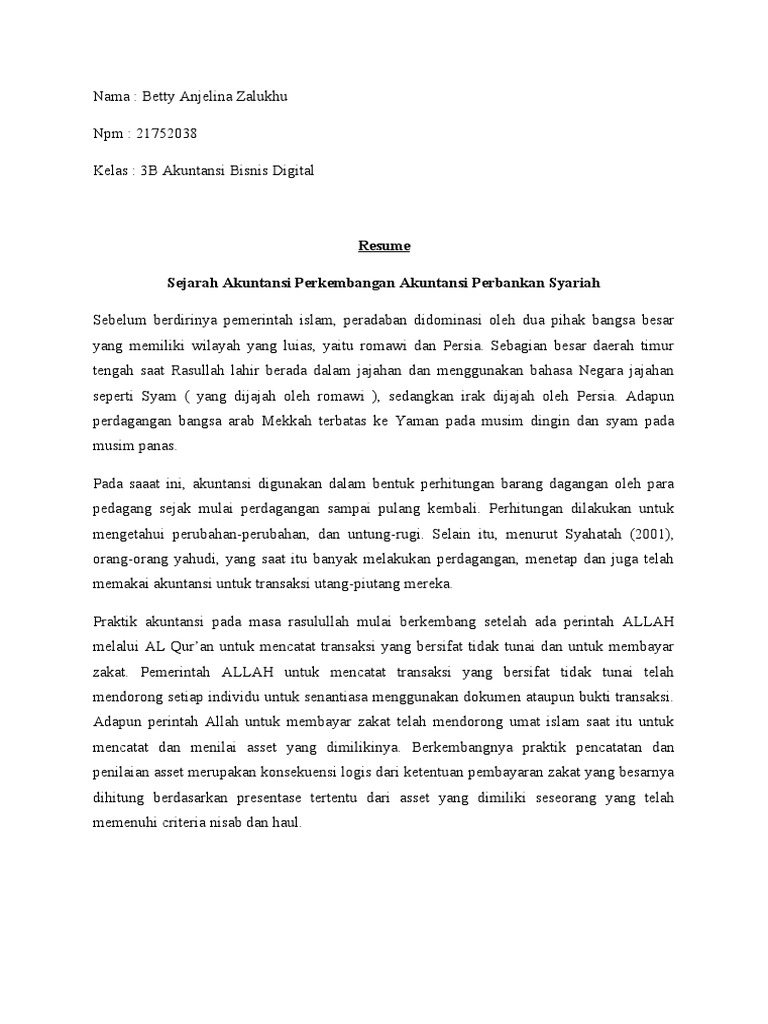 Akuntansi Perbankan Syariah | PDF