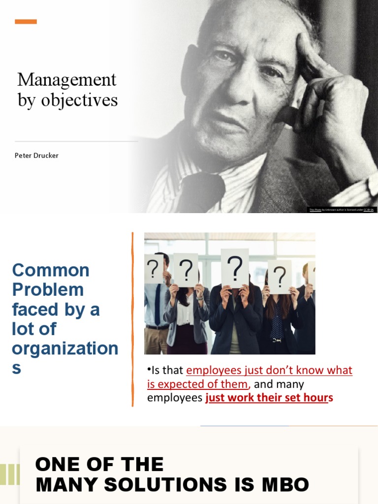 Drucker's Management by Objectives Explained | PDF | Business | Leadership