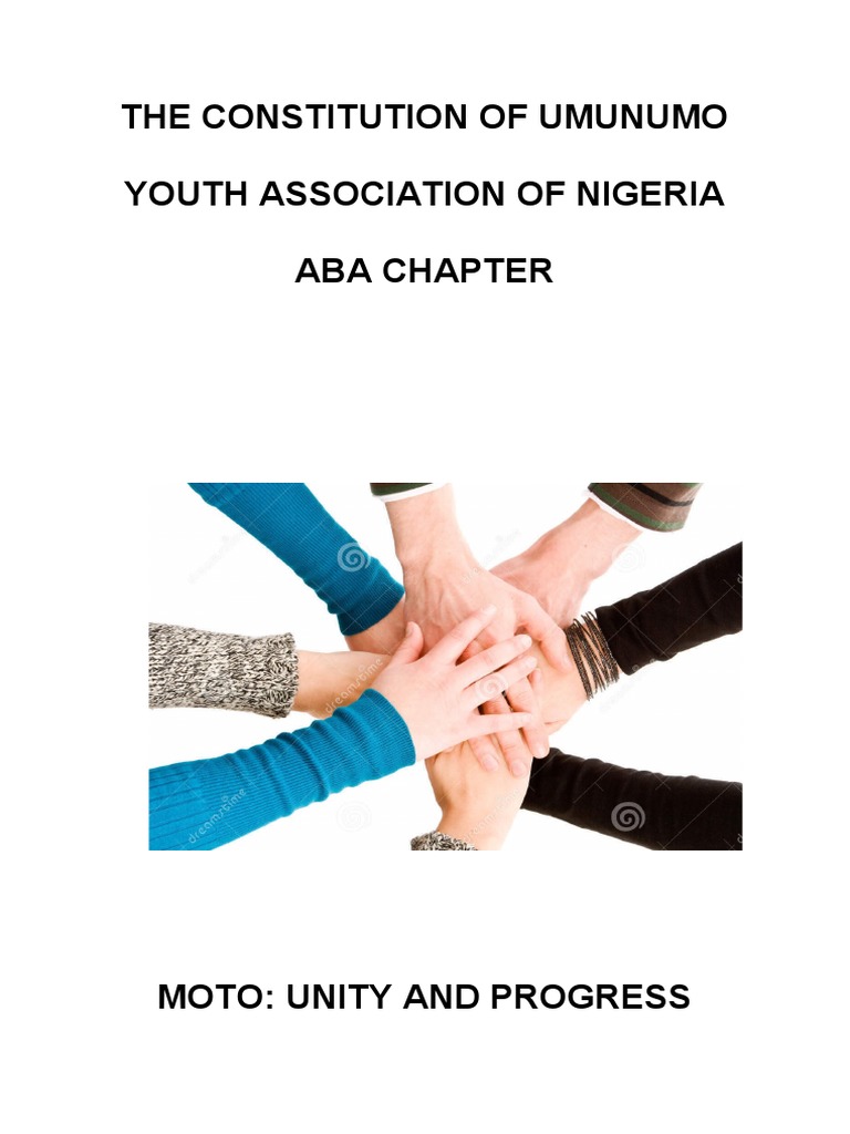 Umunumo Youth Association Constitution | PDF