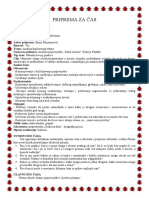 OBRAZAC ZA OGLEDNI CAS Za Nastavnike | PDF