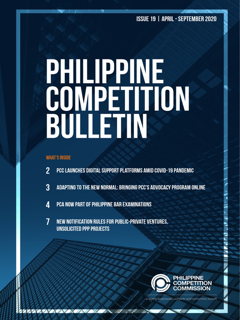 PCC Official Newsletter | PDF | Competition | Competition Law