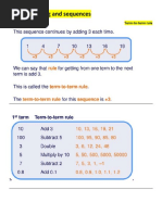 WORKSHEETS Grade 7 - Functions and Graph | PDF