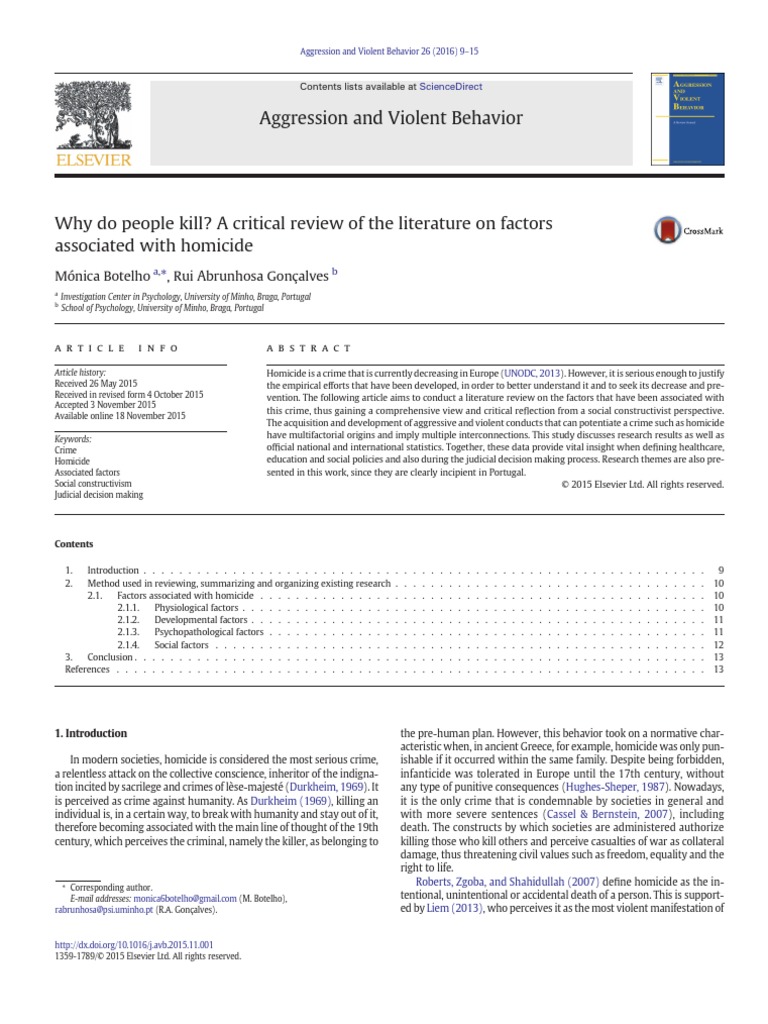 Mónica Botelho e Rui - Agr. & Viol. Behav. | PDF