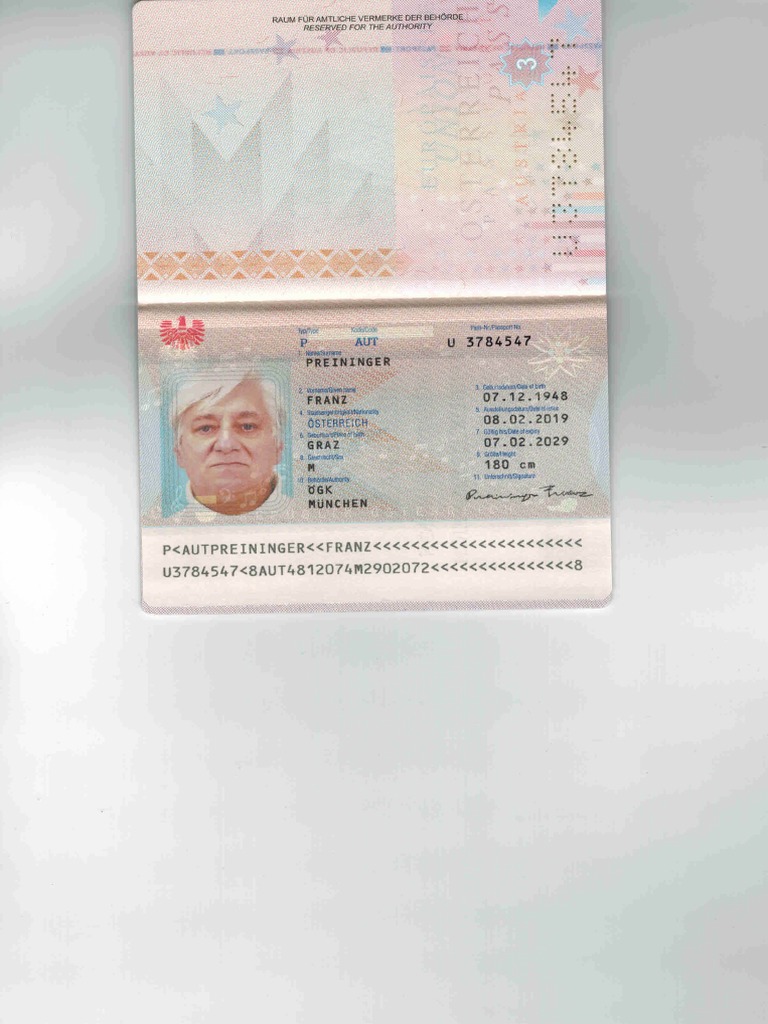 Reisepass Neu | PDF