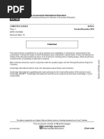 IGCSE ICT Paper 2 Instructions | PDF