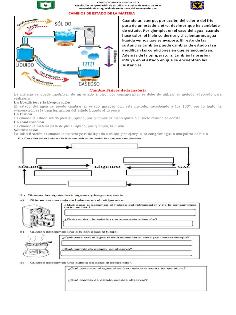 Guia de Aprendizaje Ciencias Naturales 3 Periodo 2022 | PDF | Energía ...