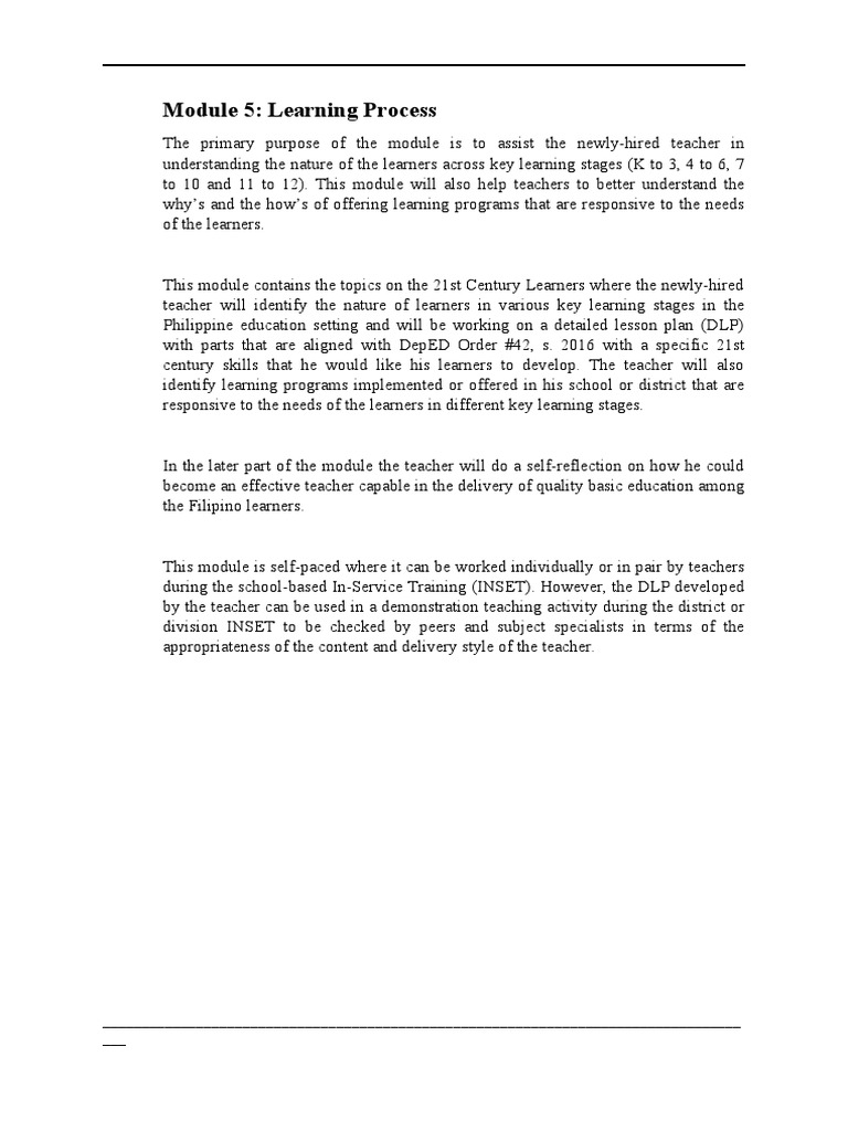 Tip Module 5&6 For Yt | Download Free PDF | Teaching Method | Learning