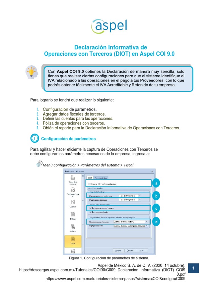 Declaracion Informativa (DIOT) COI90 | PDF | Impuestos | Impuesto al ...