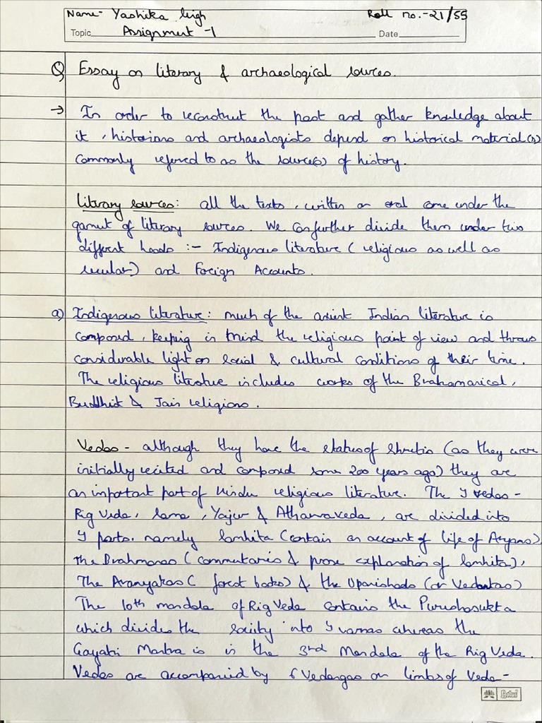 History Assignment 1 | PDF