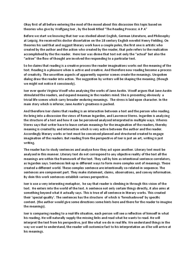 Process Reading | PDF | Cognition | Cognitive Science