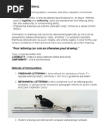 Technical Lettering - Gothic Letters | PDF