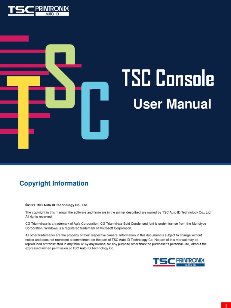 Tsc-Console User-Maunal New en | PDF | Computer File | Wi Fi