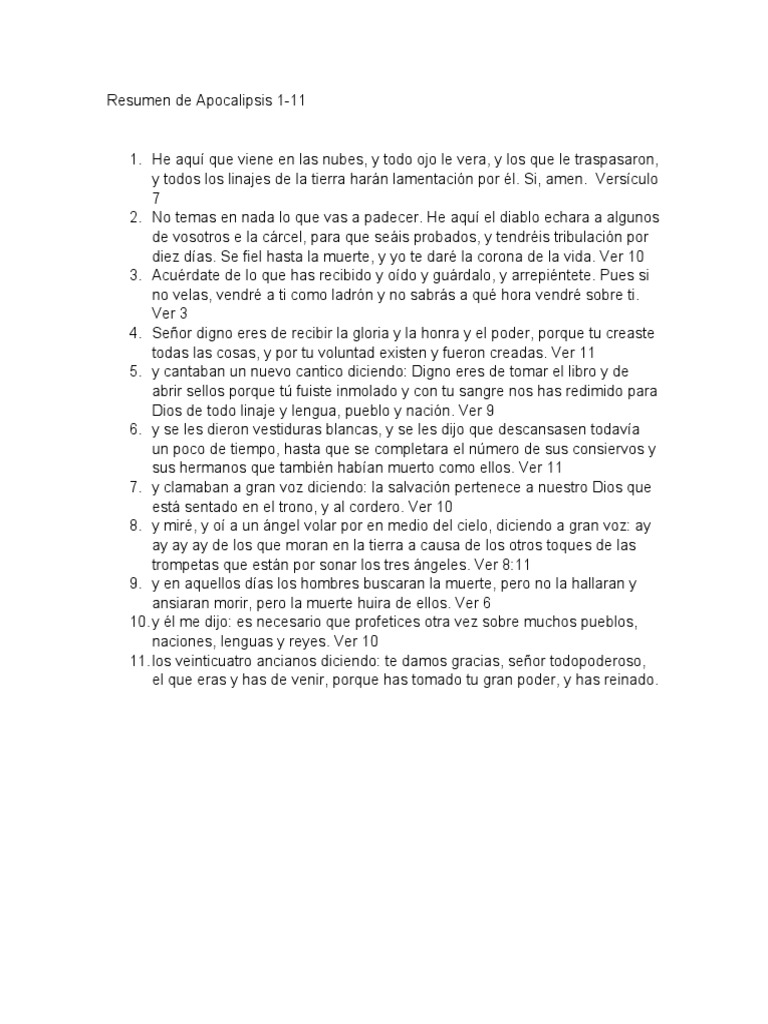 Resumen De Apocalipsis 1 Pdf
