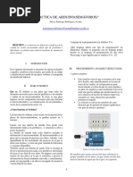 Informe Semafor1 | PDF | Semáforo | Arduino
